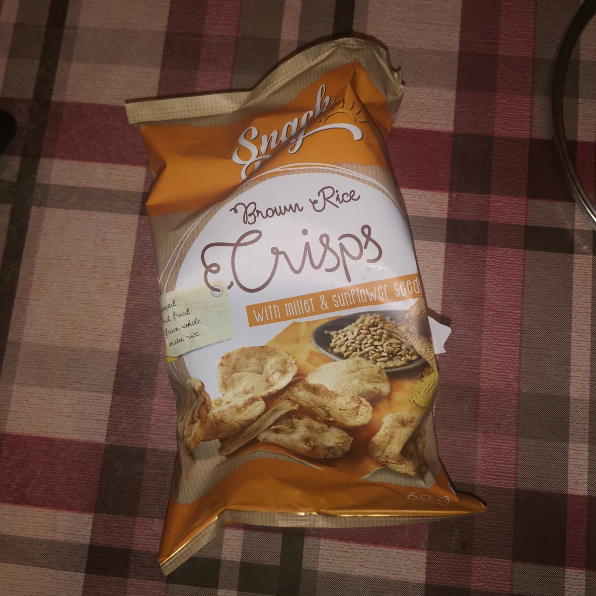Brown Rice Crisps with millet and sunflower seeds from Snack Day ...