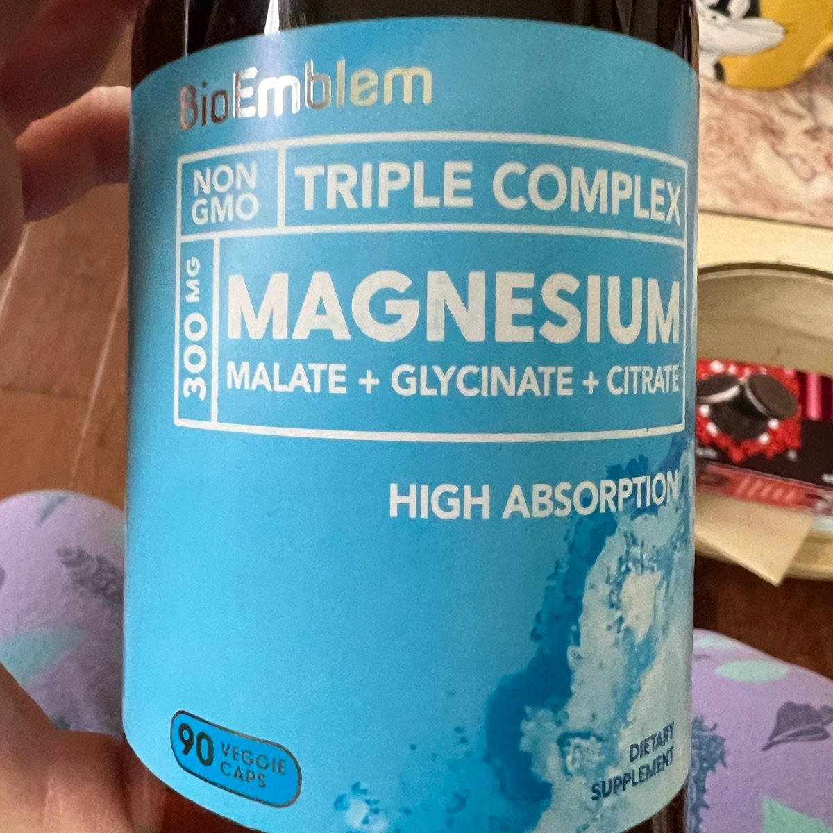 Bioemblem Triple Magnesium Complex 300mg Of Magnesium Glycinate Malate And Citrate Discounts ...