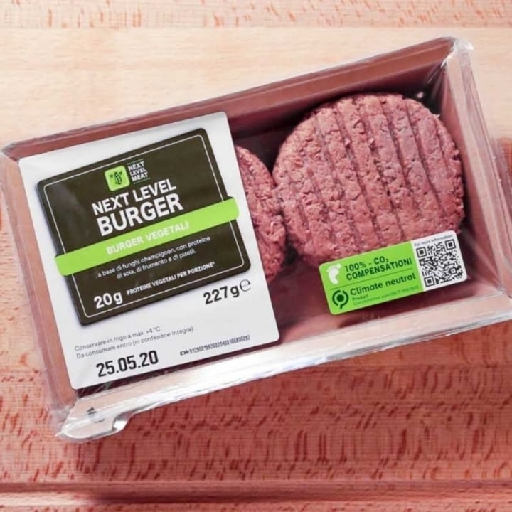 Next Level Meat Burger Vegetali Review | abillion