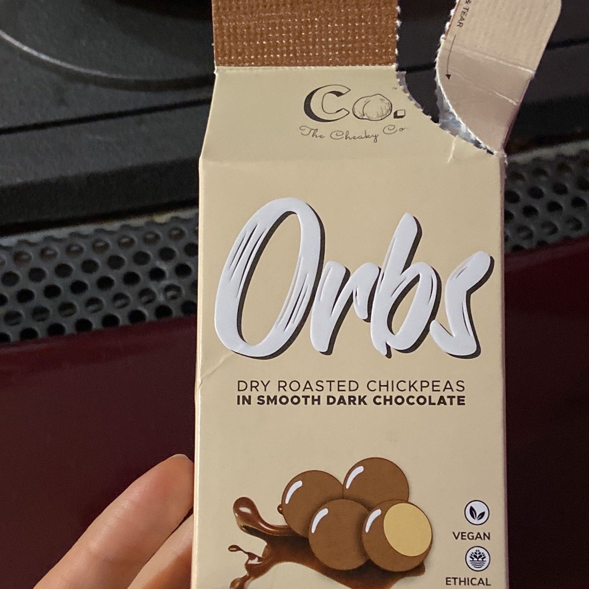 Orbs smooth dark chocolate from The Cheaky Co. - Vegan Product Reviews ...