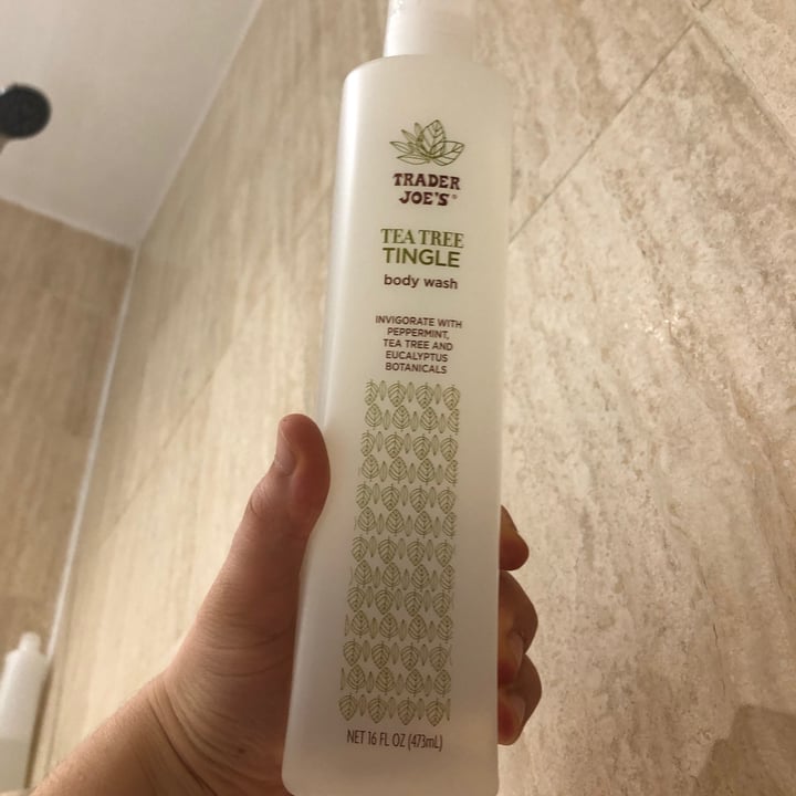 Trader Joe's Tea Tree Tingle Body Wash Review | abillion