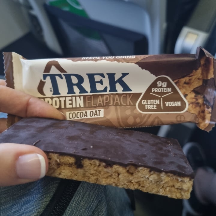 TREK Protein Flapjack (Cocoa Oat) Review | abillion