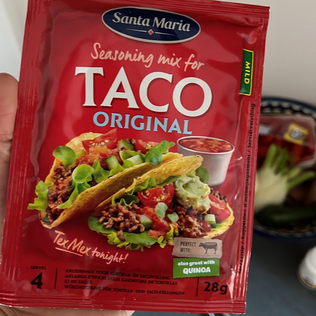 Seasoning mix for Taco Original from Santa María - Vegan Product ...