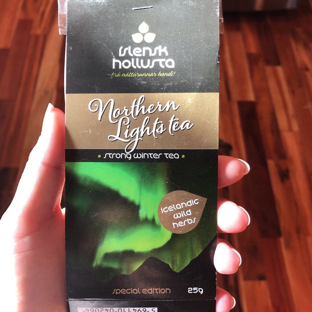 Northern lights tea from Islensk hollusta - Vegan Product Reviews ...