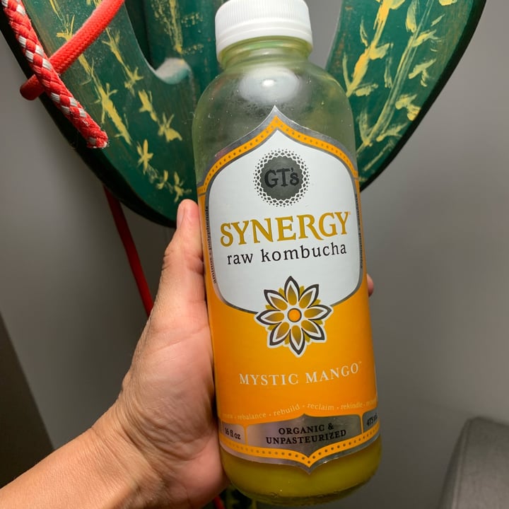Synergy Mystic Mango Kombucha Review | abillion