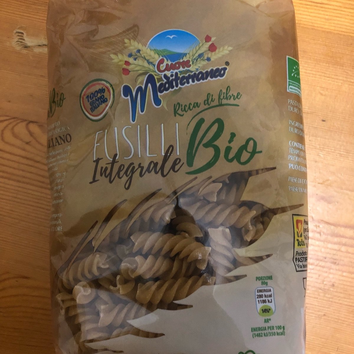 Fusilli integrale bio from Cuore Mediterráneo - Vegan Product Reviews ...