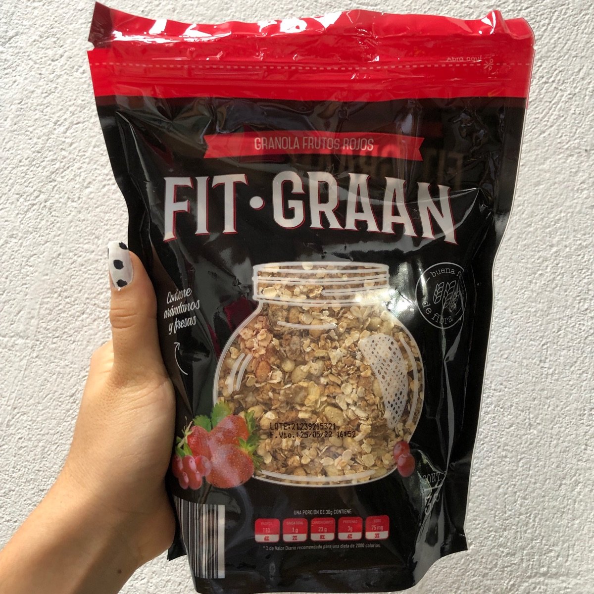 Avaliações de Granola Frutos Rojos da Fit graan | abillion