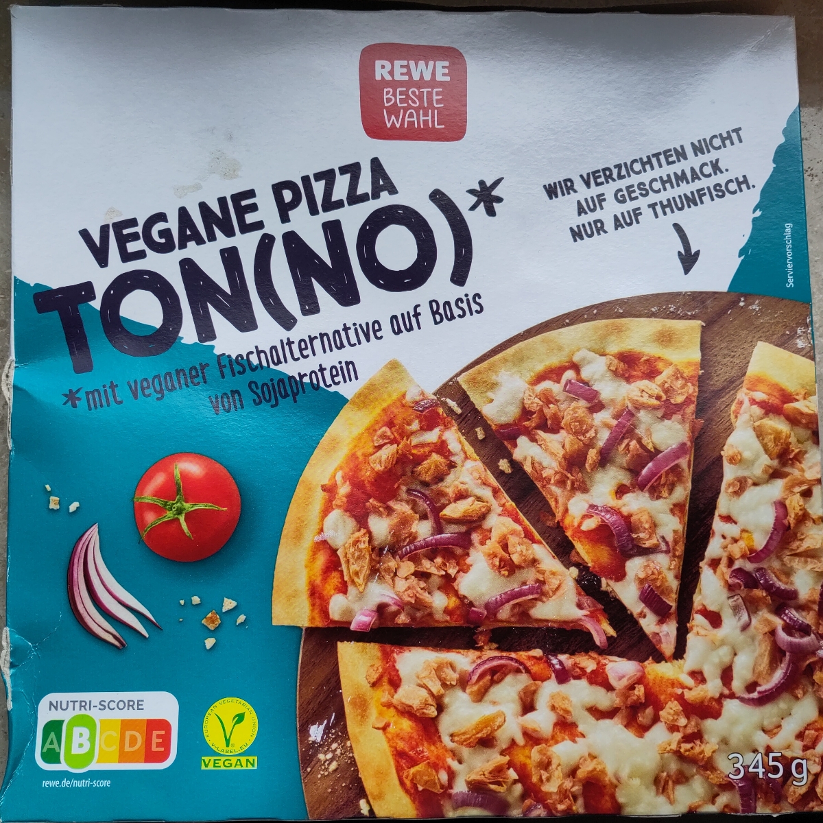 Vegane Pizza Ton(no) from REWE Beste Wahl - Vegan Product Reviews ...