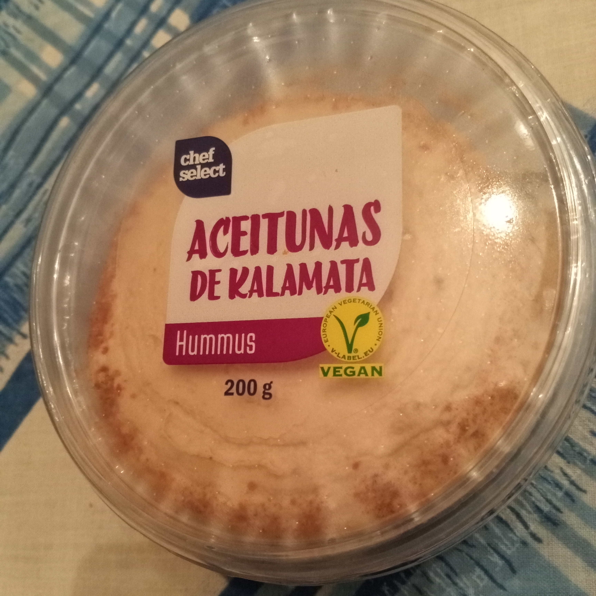 Hummus de aceitunas de Kalamata from Chef Select - Vegan Product ...