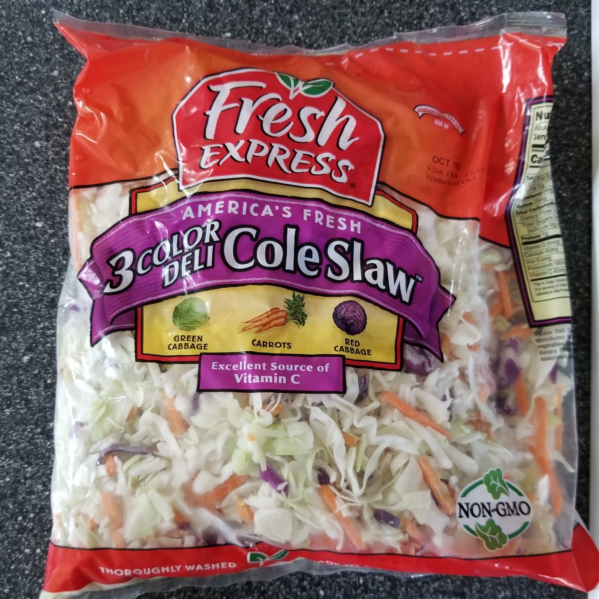 3 Color Deli Cole Slaw from Fresh Express - Vegan Product Reviews ...