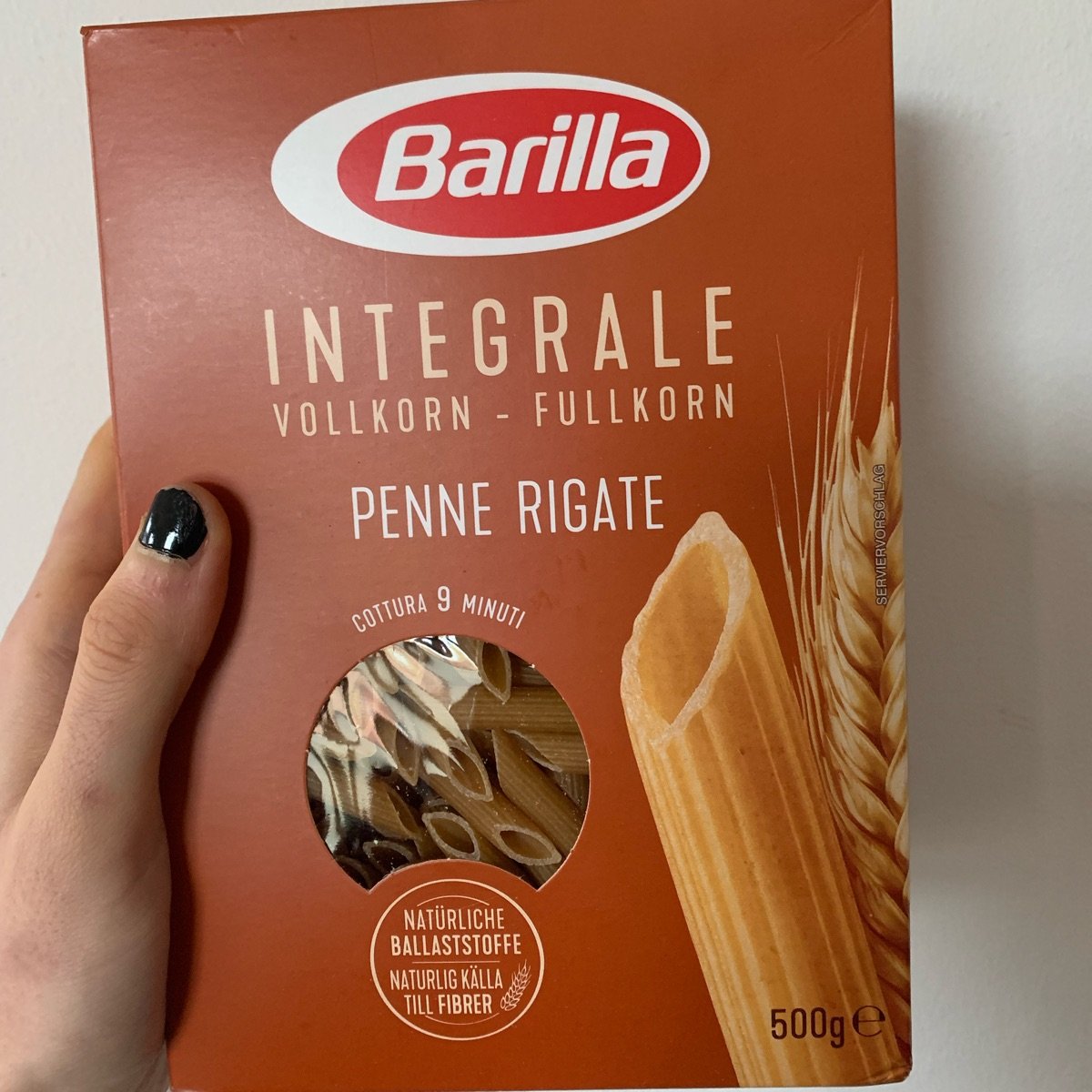 Fullkorn Penne from Barilla - Vegan Product Reviews & Ratings | abillion