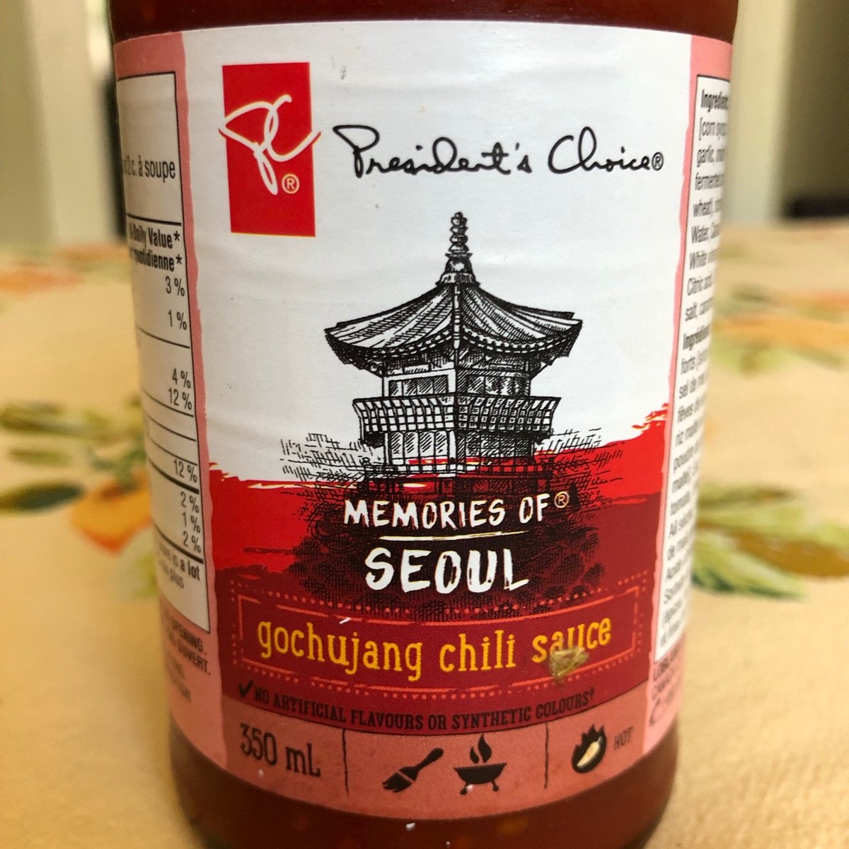 Memories of Seoul Gochujang Chili Sauce from President's Choice - Vegan ...