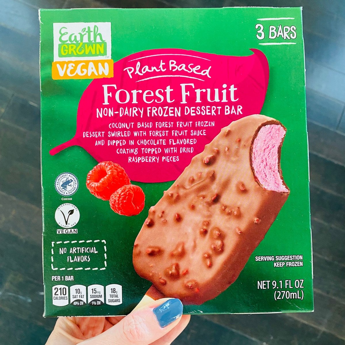 Dairy free Forest Fruits Ice Cream from ALDI - Vegan Product Reviews ...