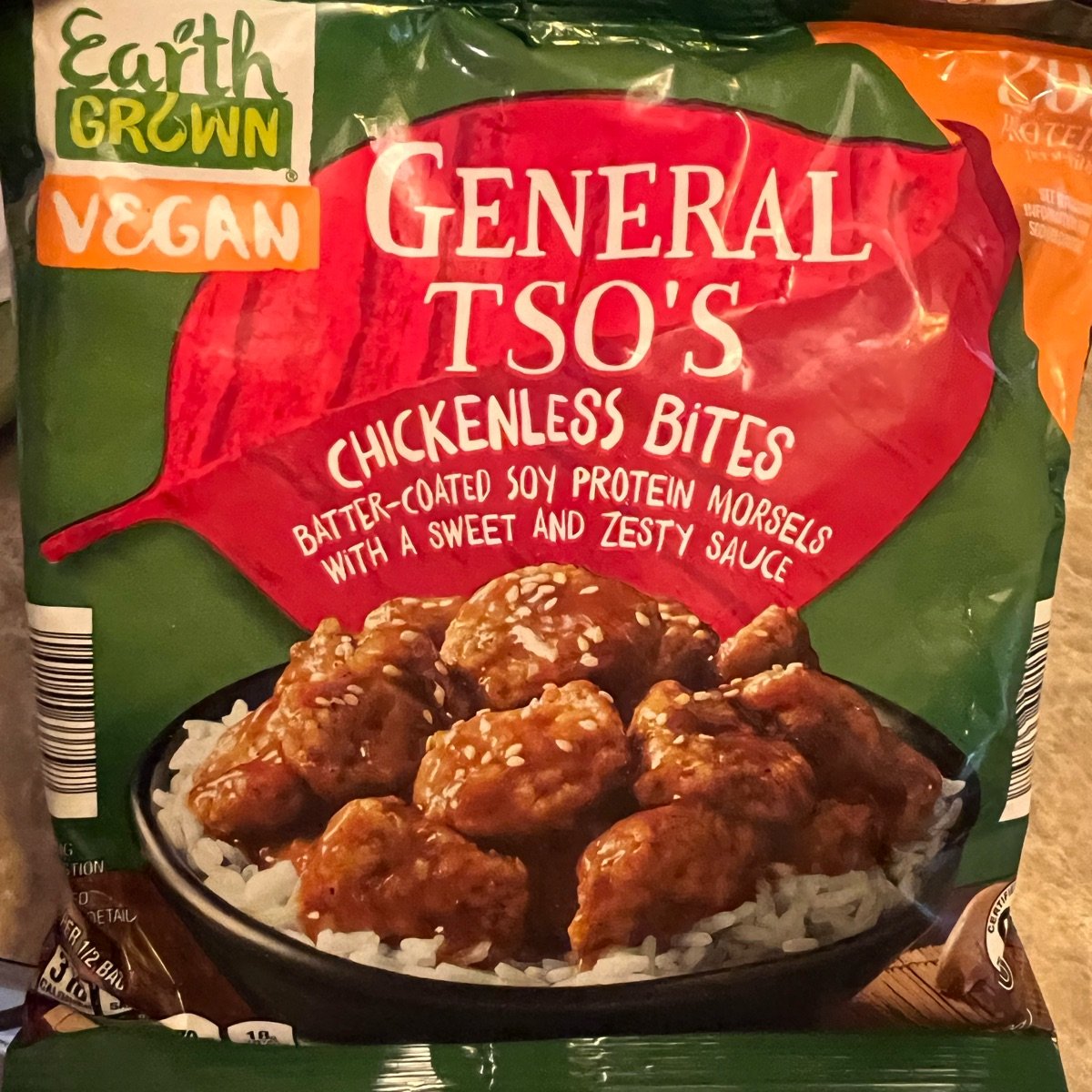 General Tso’s Chickenless Bites from Earth Grown - Vegan Product ...