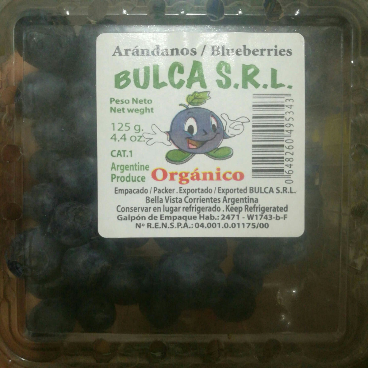 Arandanos from Bulca srl - Vegan Product Reviews & Ratings | abillion