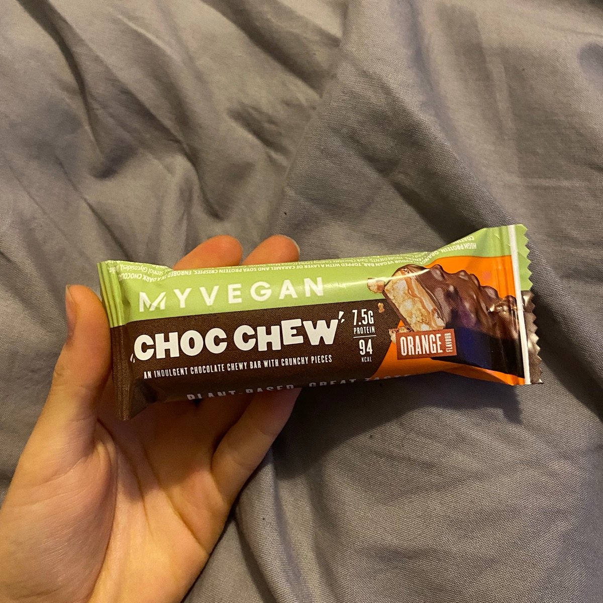 MYVEGAN Orange Choc Chew Bar Reviews | abillion