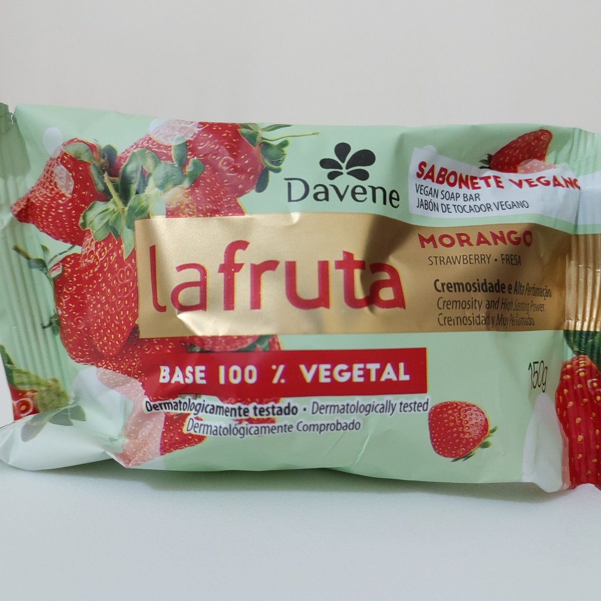 Sabonete Lá Fruta Morango from Davene - Vegan Product Reviews & Ratings ...