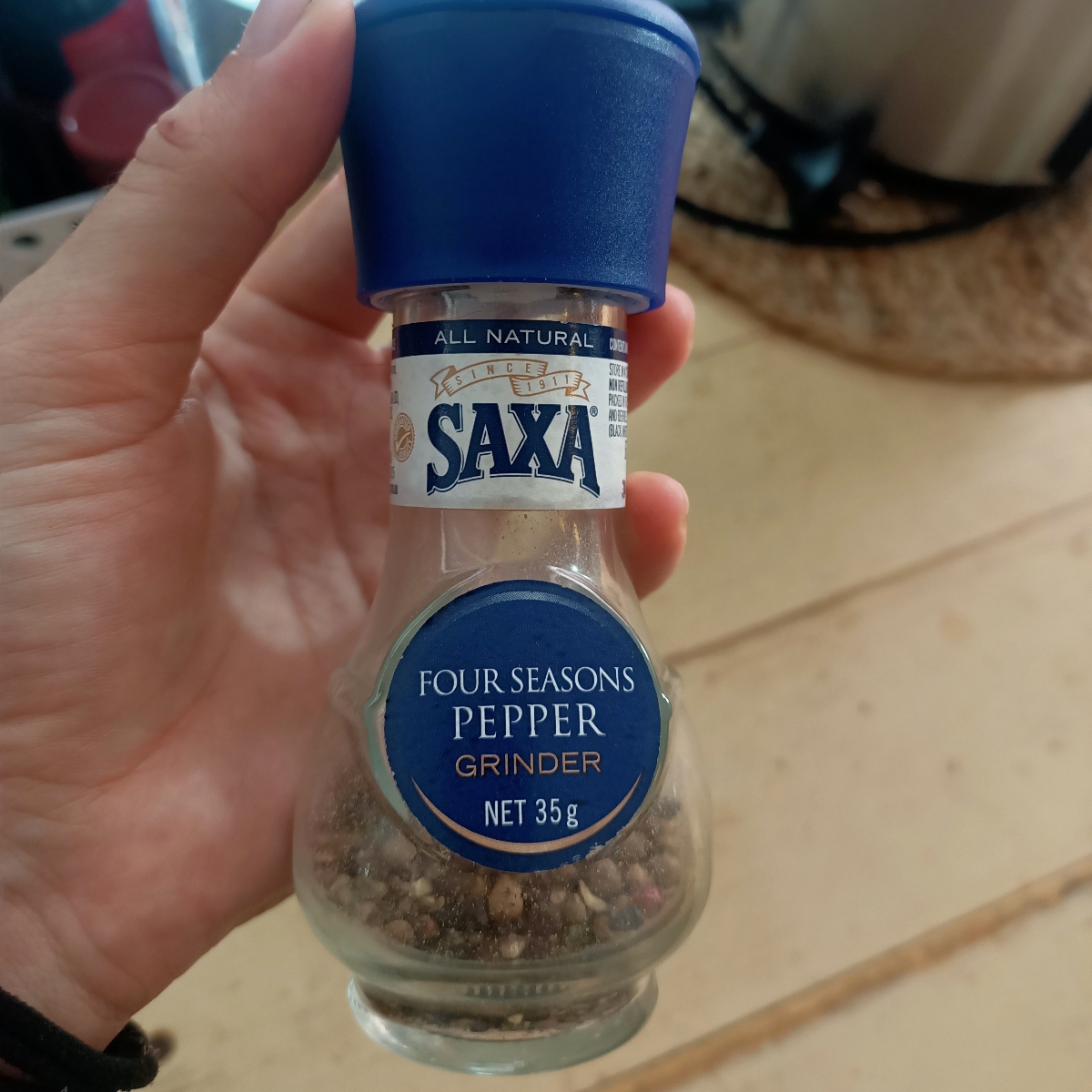 Four seasons pepper from Saxa - Vegan Product Reviews & Ratings | abillion