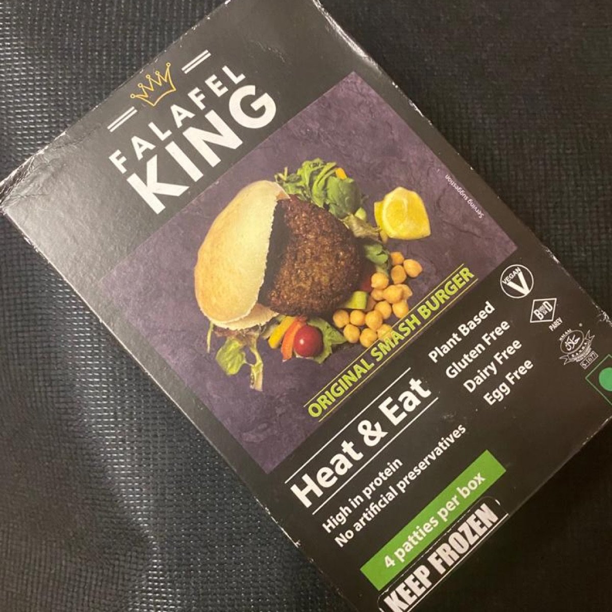 Original Smash Burger from Falafel King - Vegan Product Reviews ...