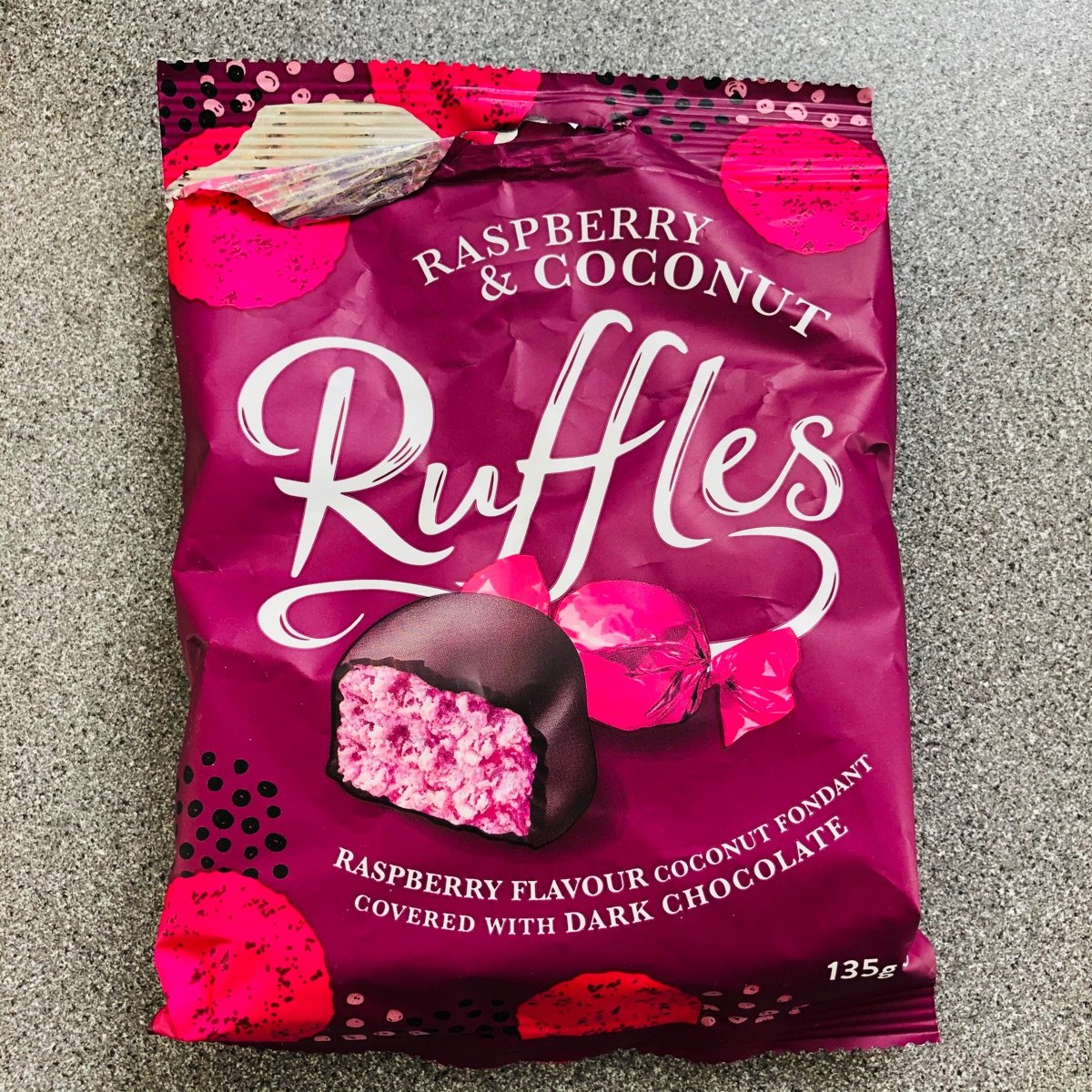 Raspberry & Coconut Ruffles from Valeo - Vegan Product Reviews ...