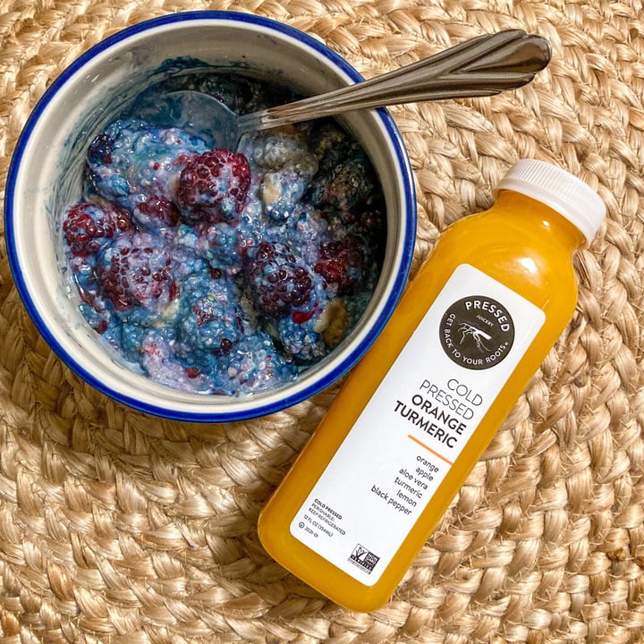 Pressed Juicery Cold Pressed Orange Turmeric Review | abillion