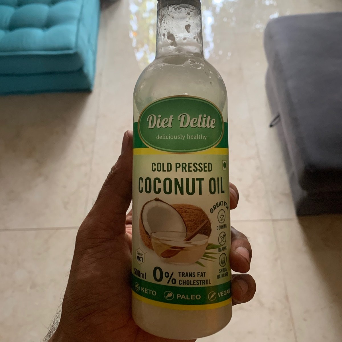 Cold Pressed Coconut Oil from Diet Delite - Vegan Product Reviews ...