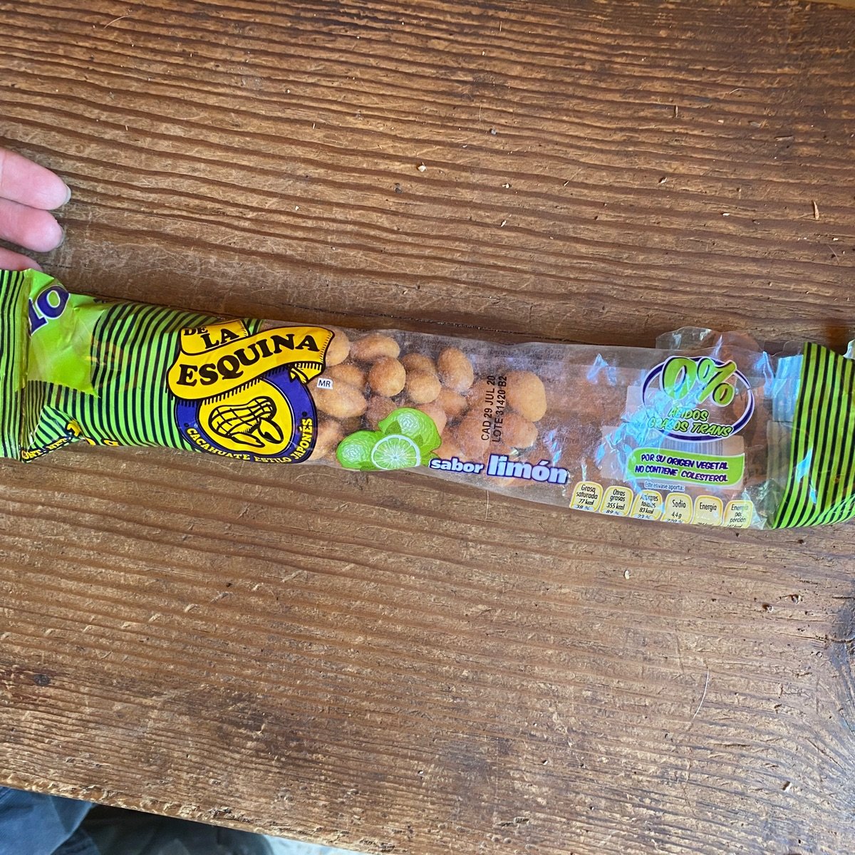 Cacahuate Japonés Sabor Limón from La esquina - Vegan Product Reviews ...
