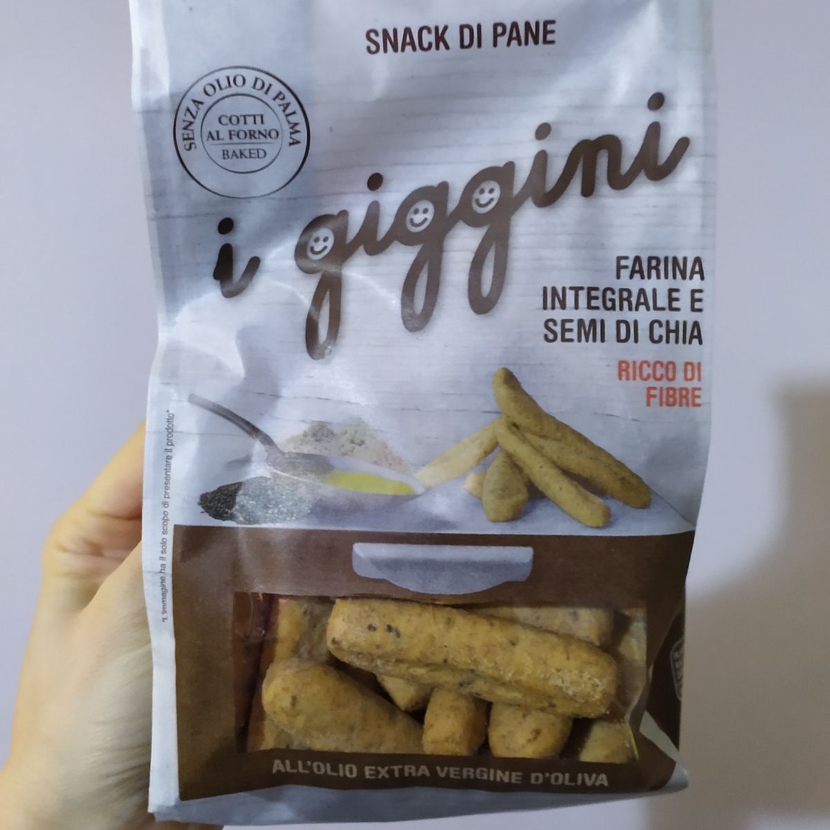 Snack Di Pane Con Farina Integrale E Semi Di Chia from I giggini ...