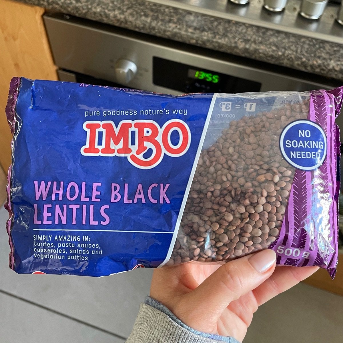 Black Lentils from IMBO - Vegan Product Reviews & Ratings | abillion