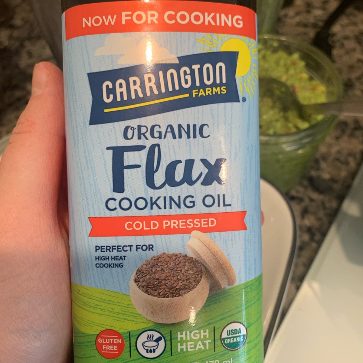 Organic Flax cooking oil from Carrington Farms - Vegan Product Reviews ...