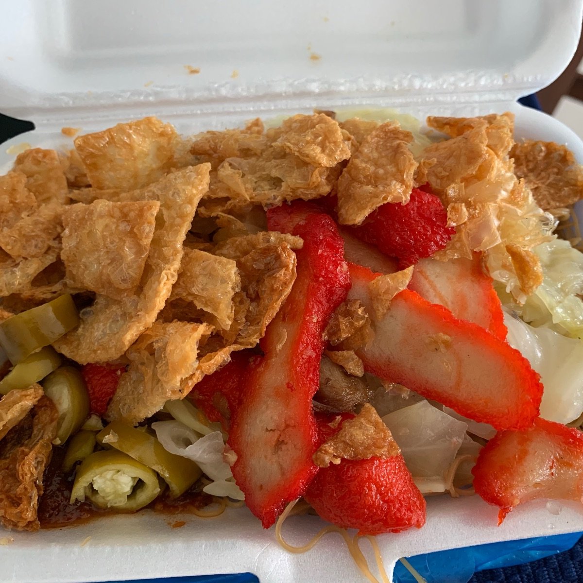 Vegetarian Bee Hoon (mixed) at Yuan Yuan Vegetarian, Singapore - Vegan ...