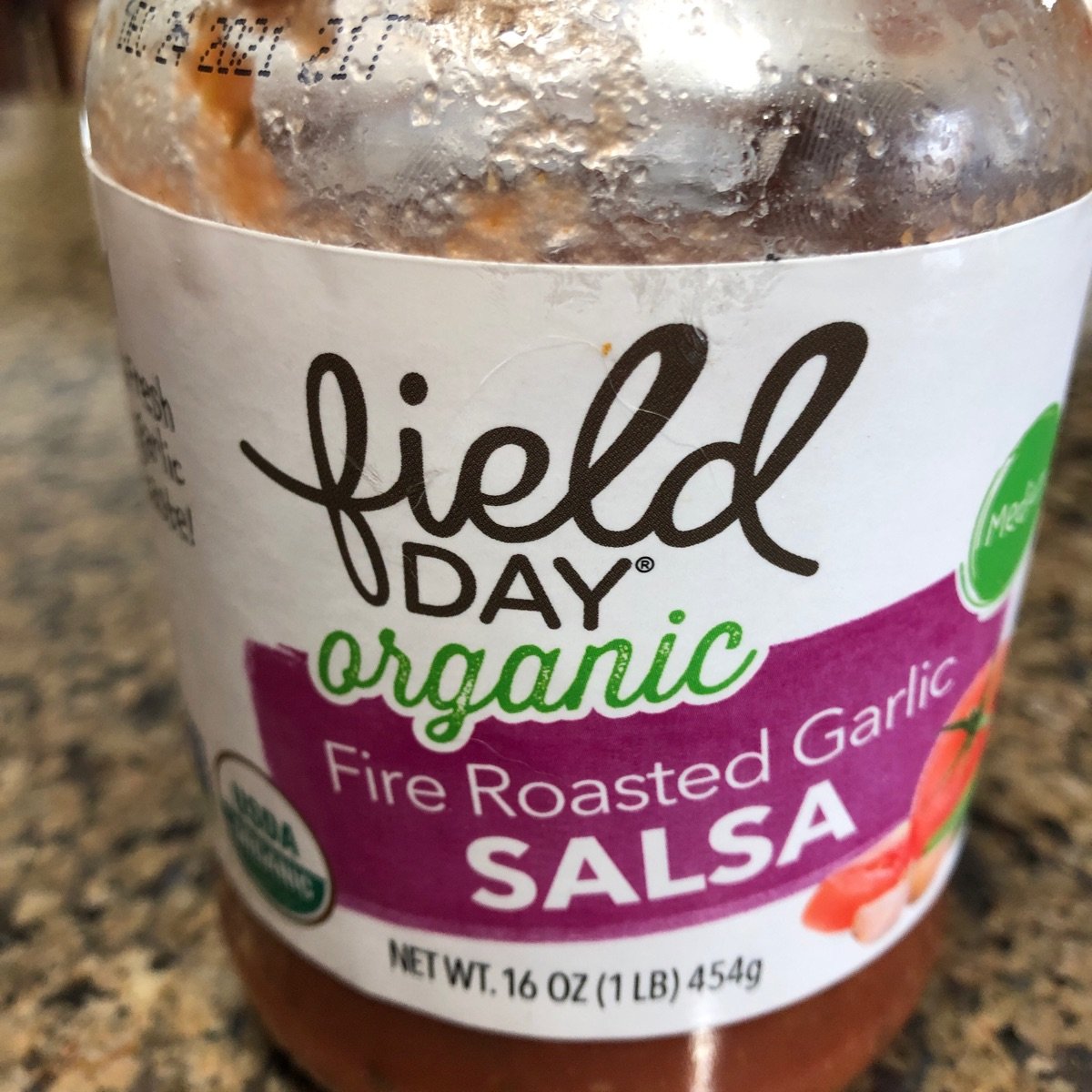 Organic fire roasted garlic salsa from Field Day - Vegan Product ...