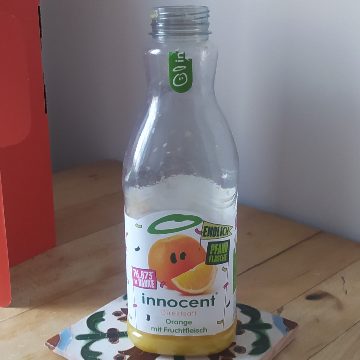 Orange mit Fruchtfleisch from Innocent - Vegan Product Reviews ...