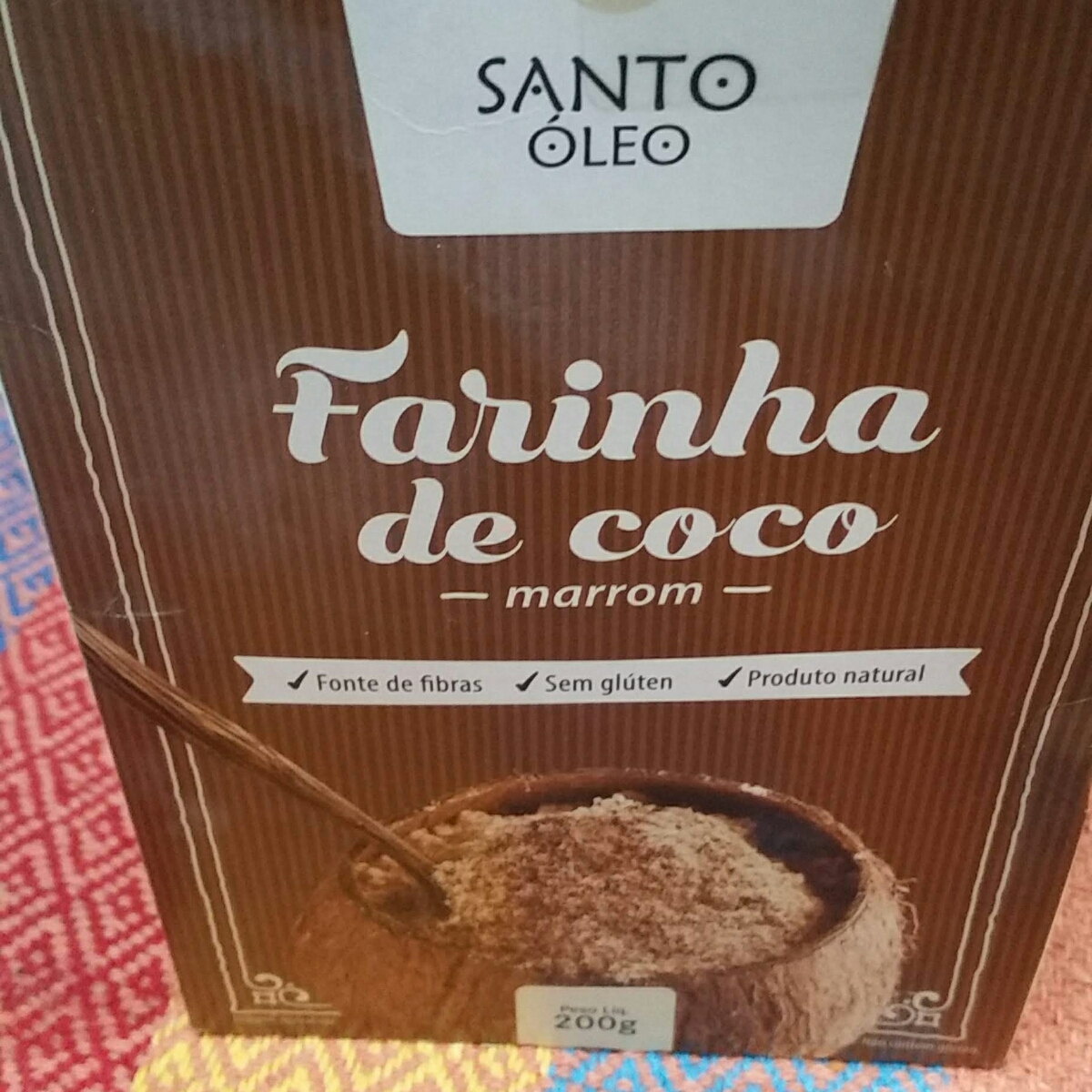 Farinha de Coco marrom from Santo oleo - Vegan Product Reviews ...
