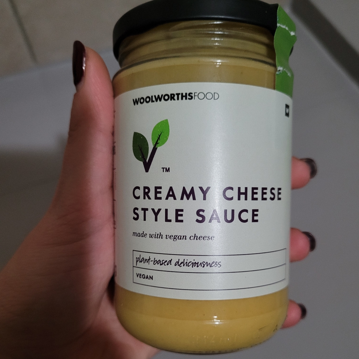 Plant Based Creamy Cheese Style Sauce from Woolworths Food - Vegan ...