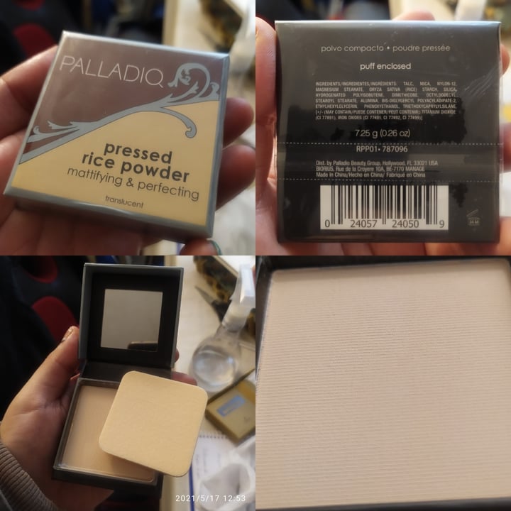 Palladio Beauty Rice Powder Matificante Review | abillion