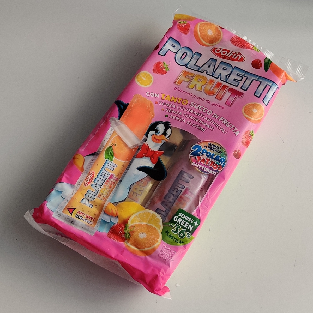 Polaretti fruit from Dolfin - Vegan Product Reviews & Ratings | abillion