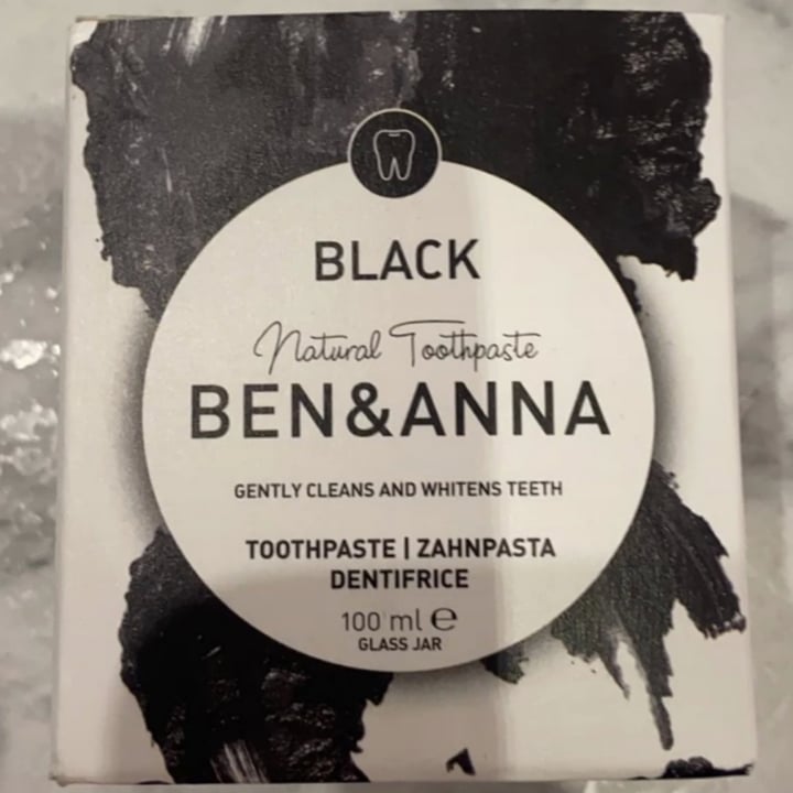 Ben & Anna Black natural toothpaste Review | abillion