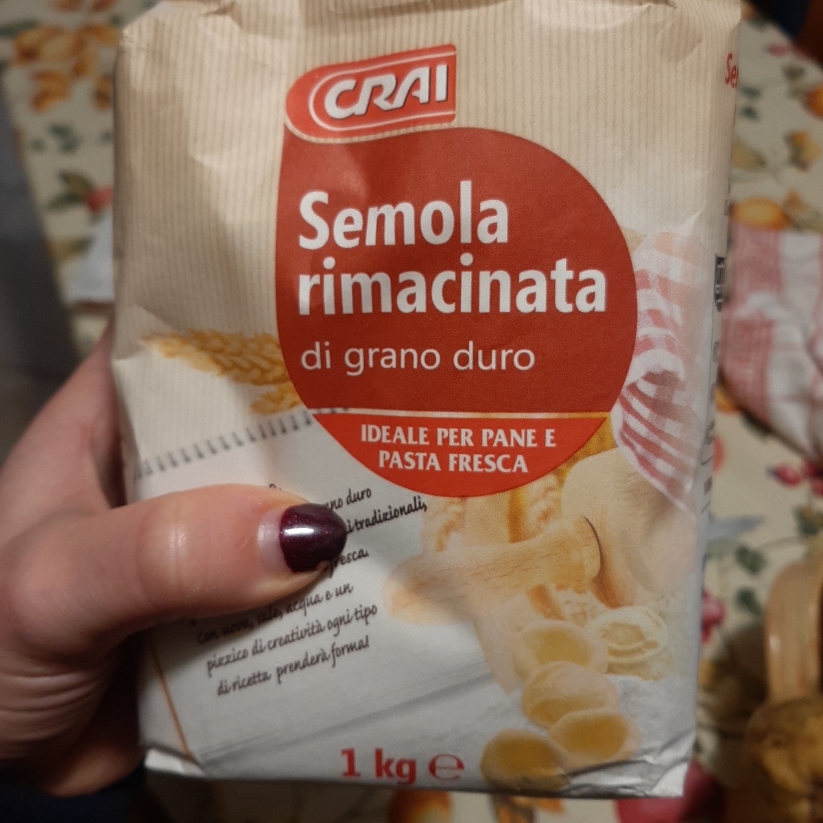 Semola rimacinata di grano duro from Crai - Vegan Product Reviews ...