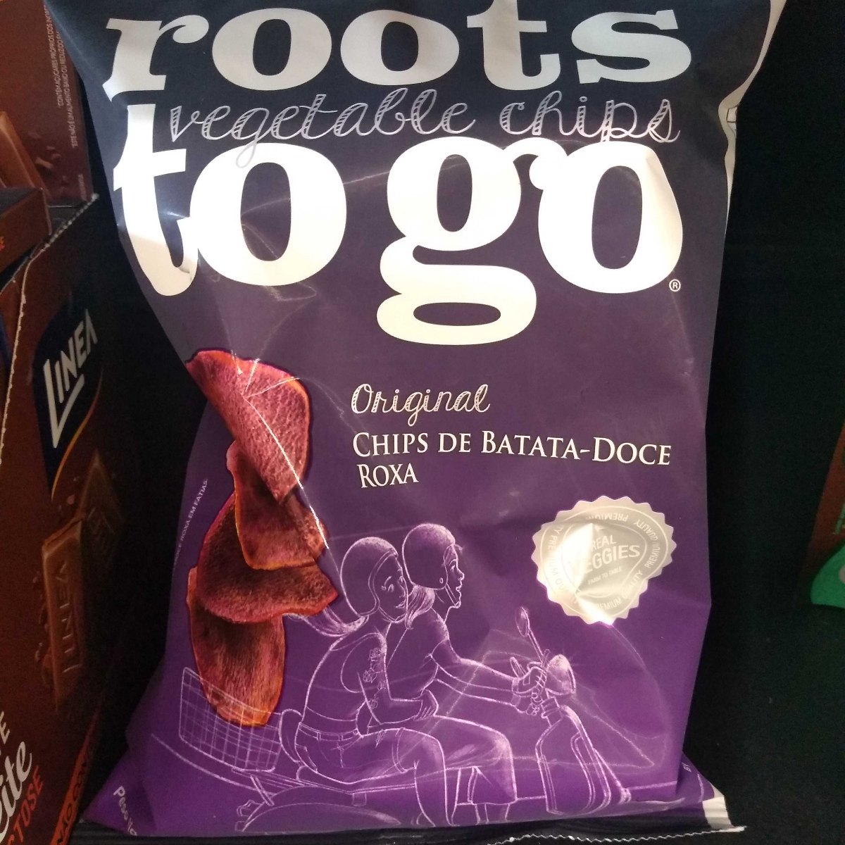 Chips de batata roxa from Roots To Go - Vegan Product Reviews & Ratings ...