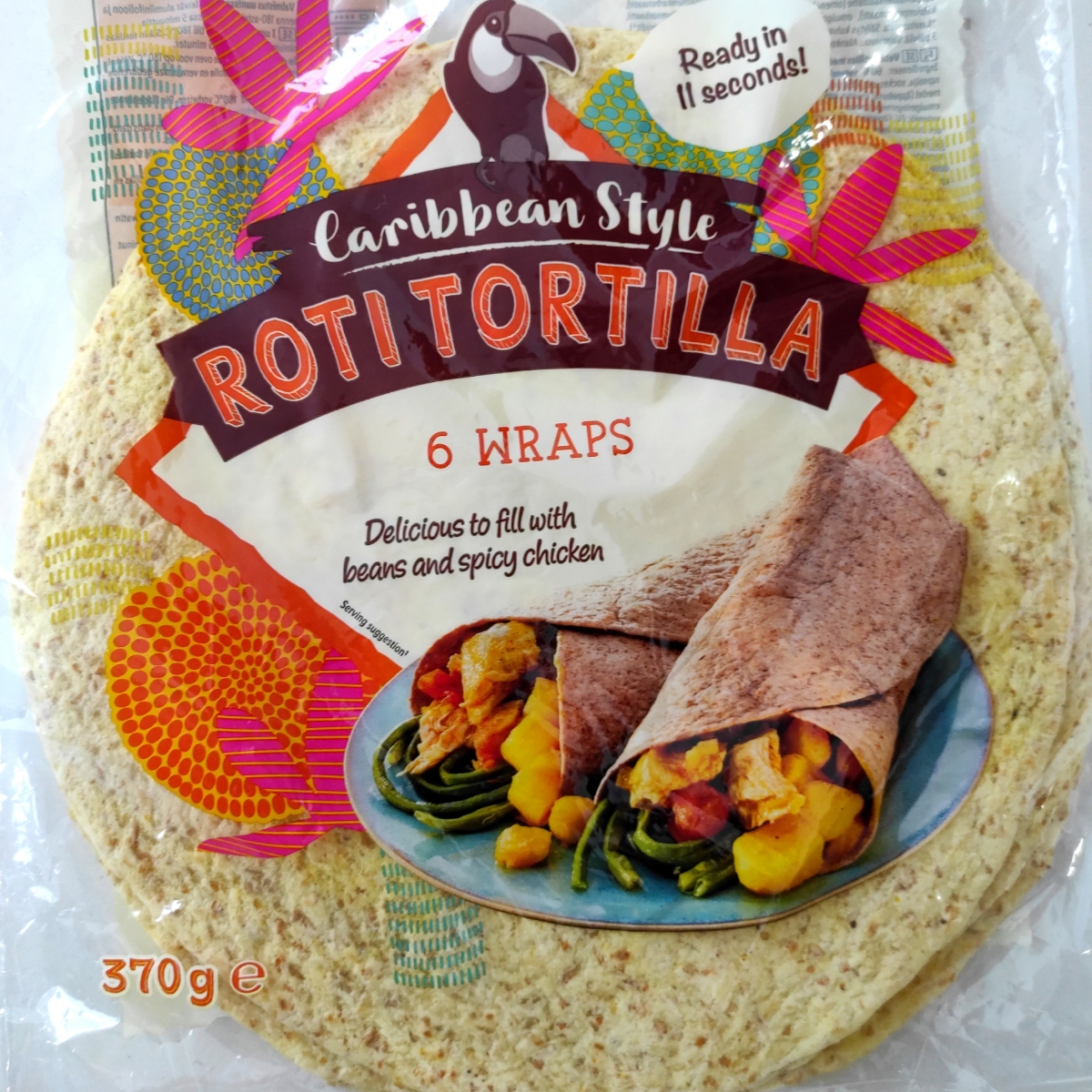 Roti Tortilla from Caribbean Style - Vegan Product Reviews & Ratings ...