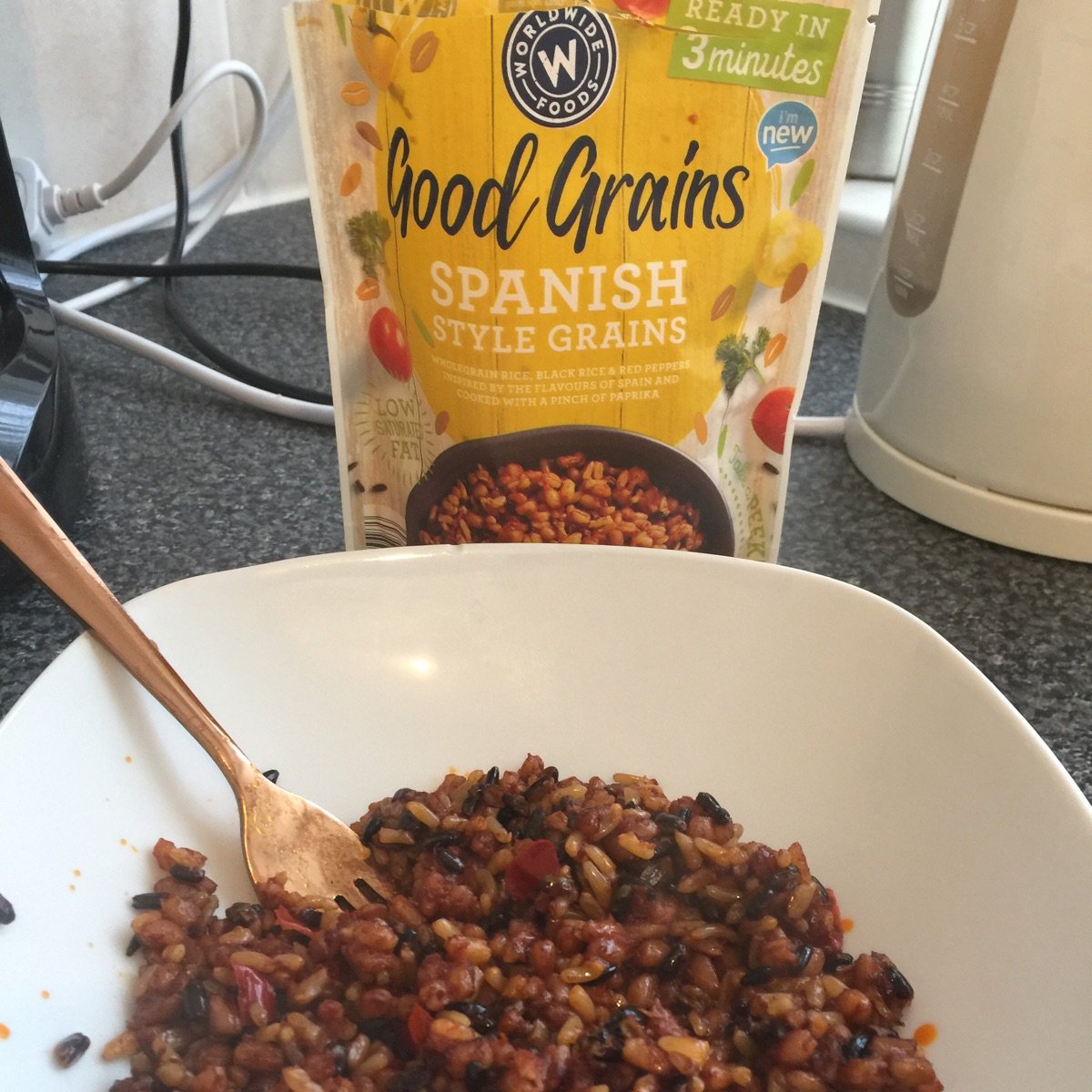 Good Grains Spanish Style Grains from Worldwide foods - Vegan Product ...