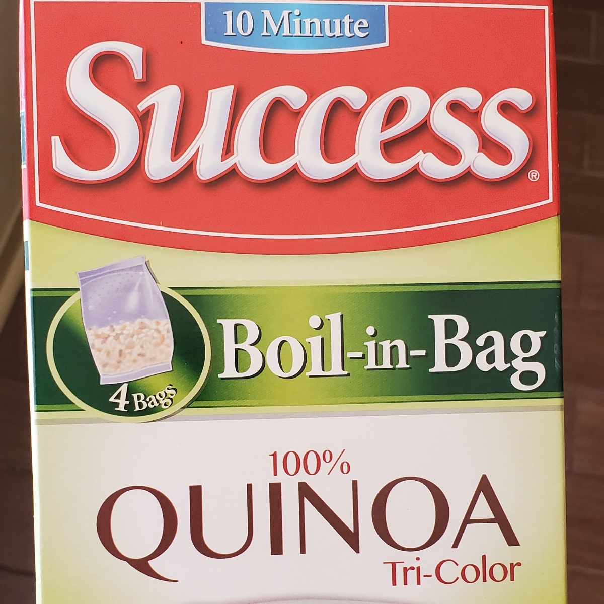 Boil in bag Tri-color quinoa from Success - Vegan Product Reviews ...