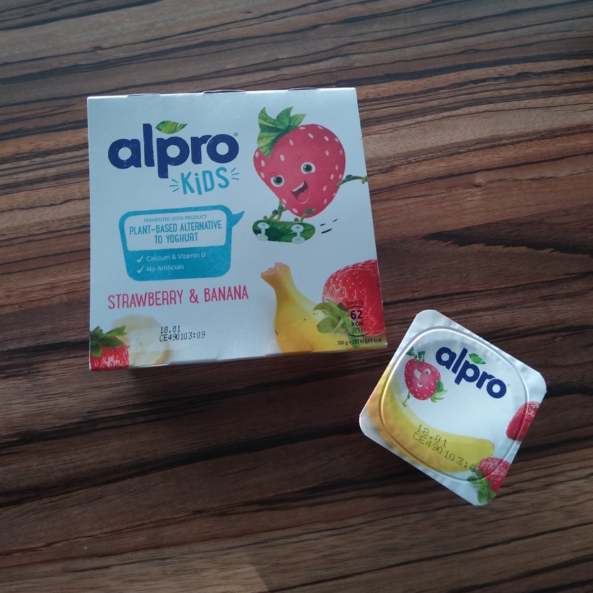 Alpro Kids Strawberry & Banana from Alpro - Vegan Product Reviews ...