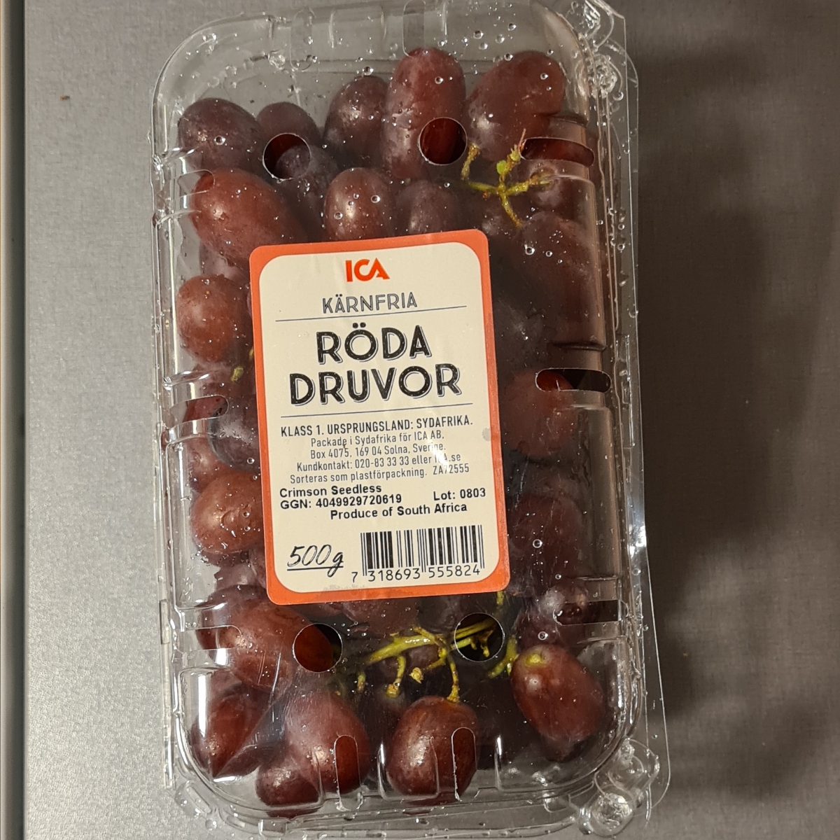 ICA Röda Druvor Reviews | abillion