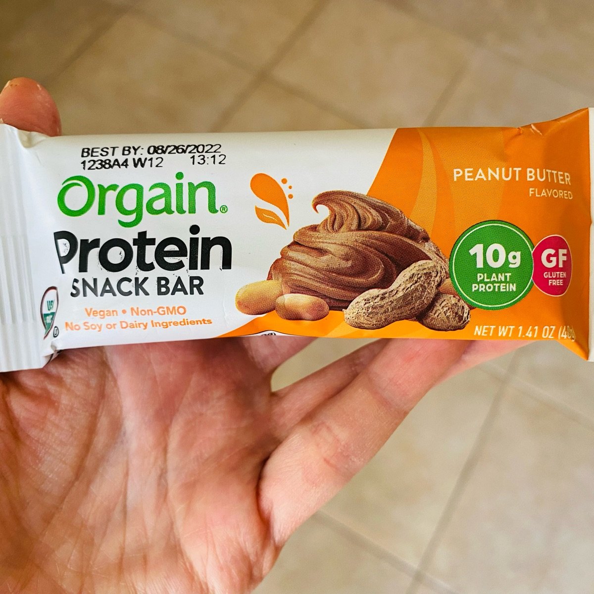 Peanut Butter Snack Bar from Orgain - Vegan Product Reviews & Ratings ...