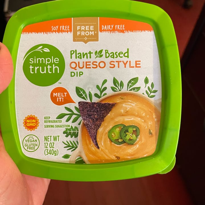 Simple Truth Plant based queso style dip Review | abillion