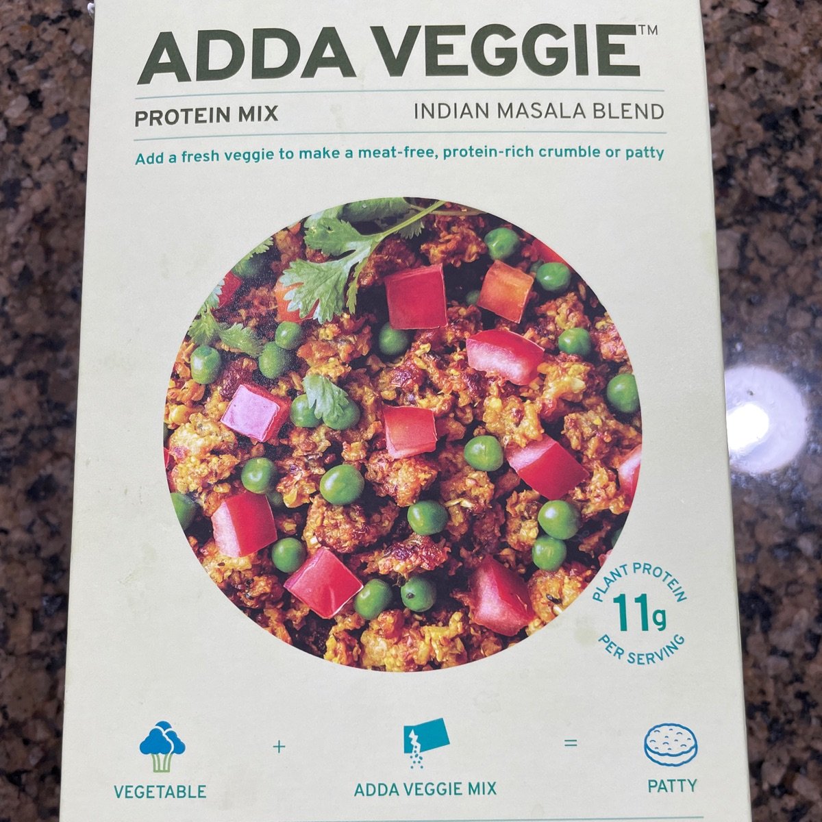 Adda veggie Indian masala blend from Down to cook foods - Vegan Product ...