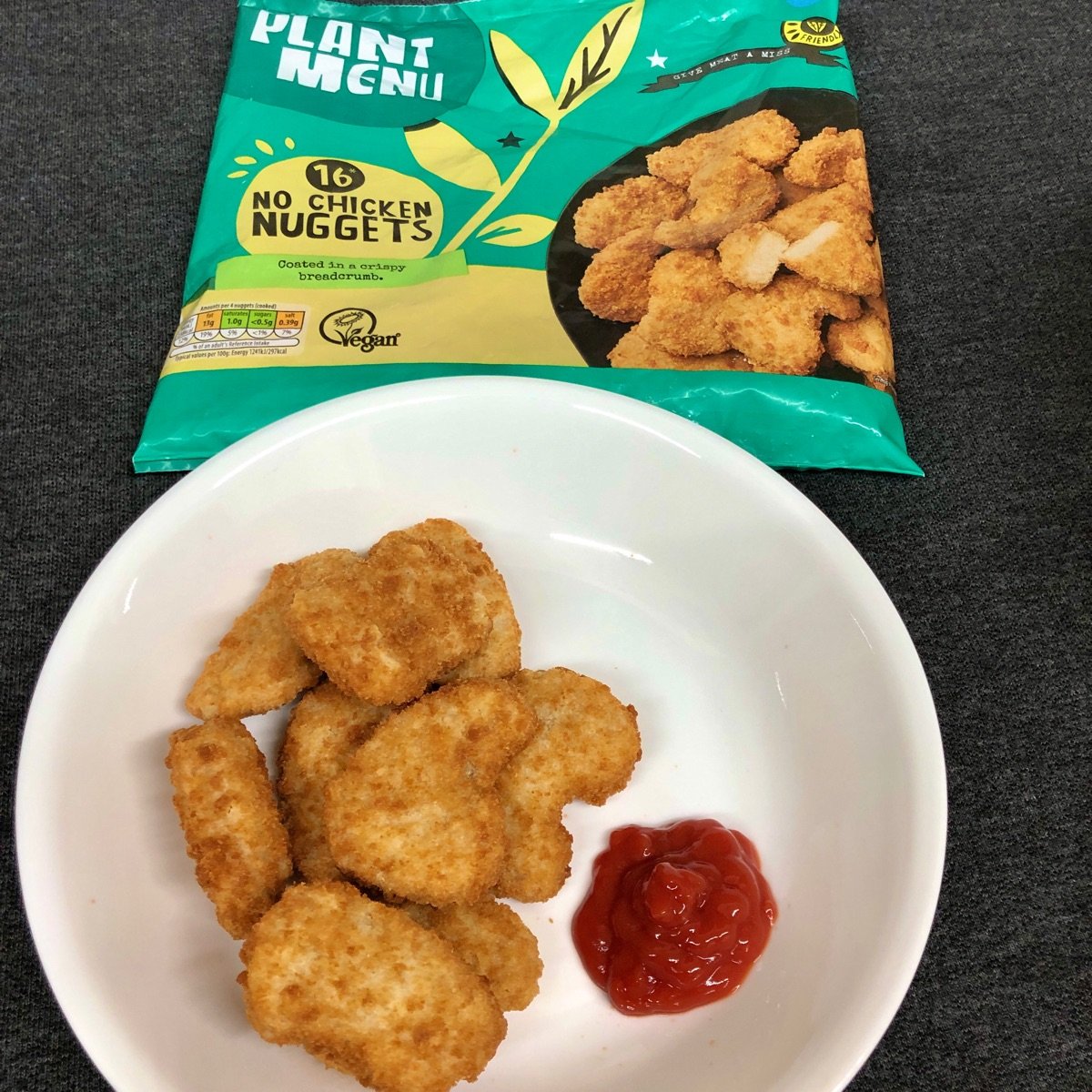 No chicken nuggets from Plant Menu - Vegan Product Reviews & Ratings ...
