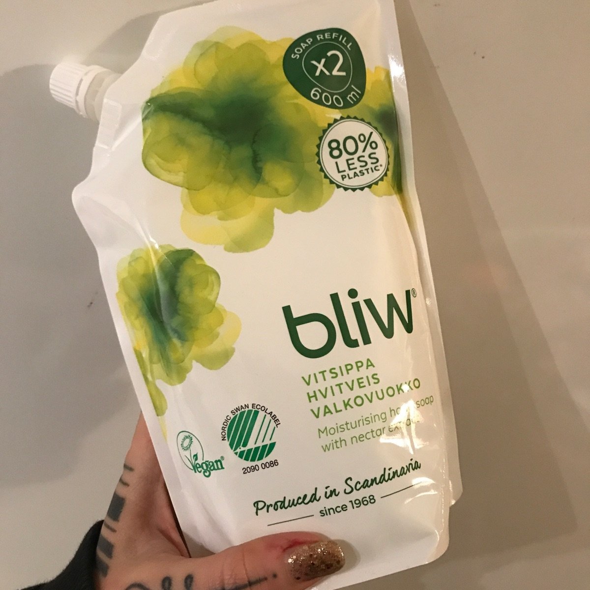 Valkovuokko Hand Soap from Bliw - Vegan Product Reviews & Ratings ...